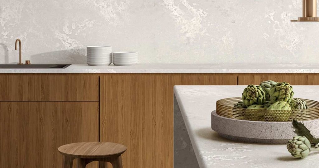 Caesarstone - Countertop - 4011 Cloudburst Concrete - Modern Kitchen ...