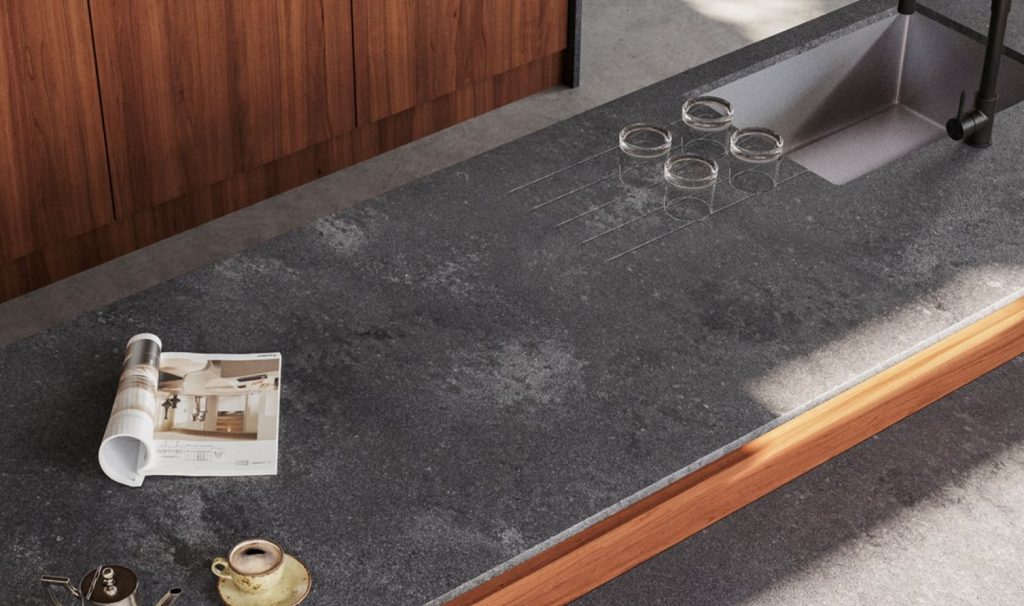 Caesarstone - Countertop - 4033 Rugged Concrete - Modern Kitchen Boutique